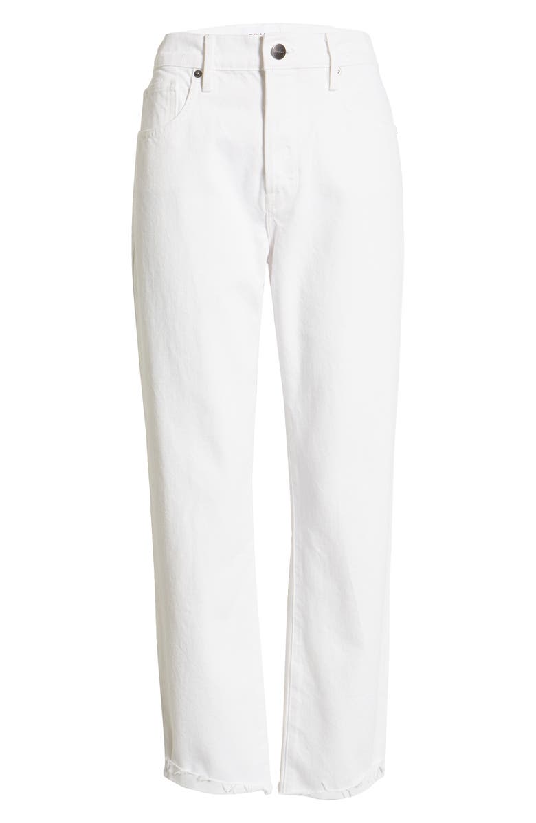 FRAME Le Original High Waist Front Cuff Straight Leg Jeans | Nordstromrack