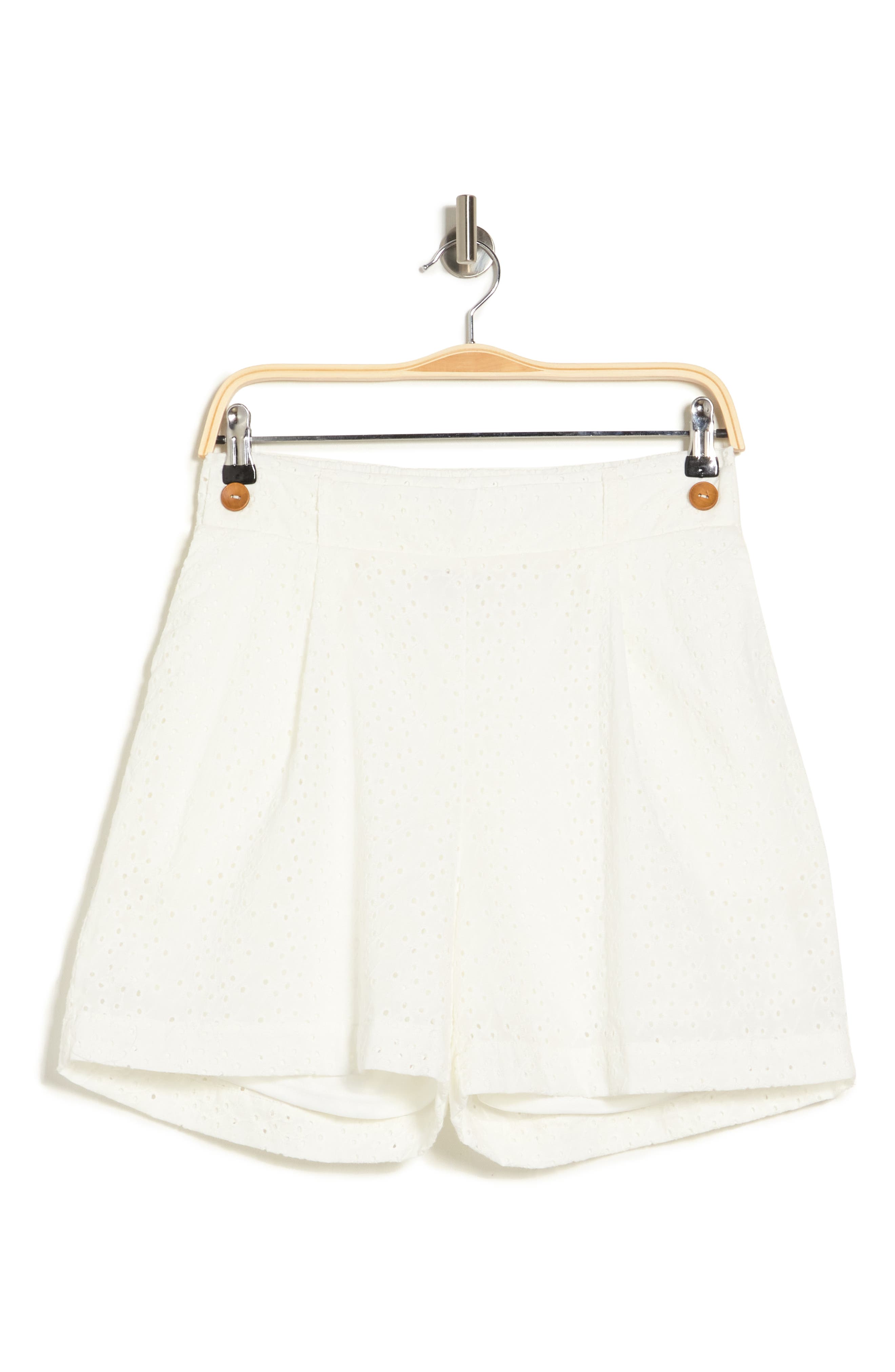 NANETTE NANETTE FOOTWR Cotton Eyelet Shorts | Nordstromrack