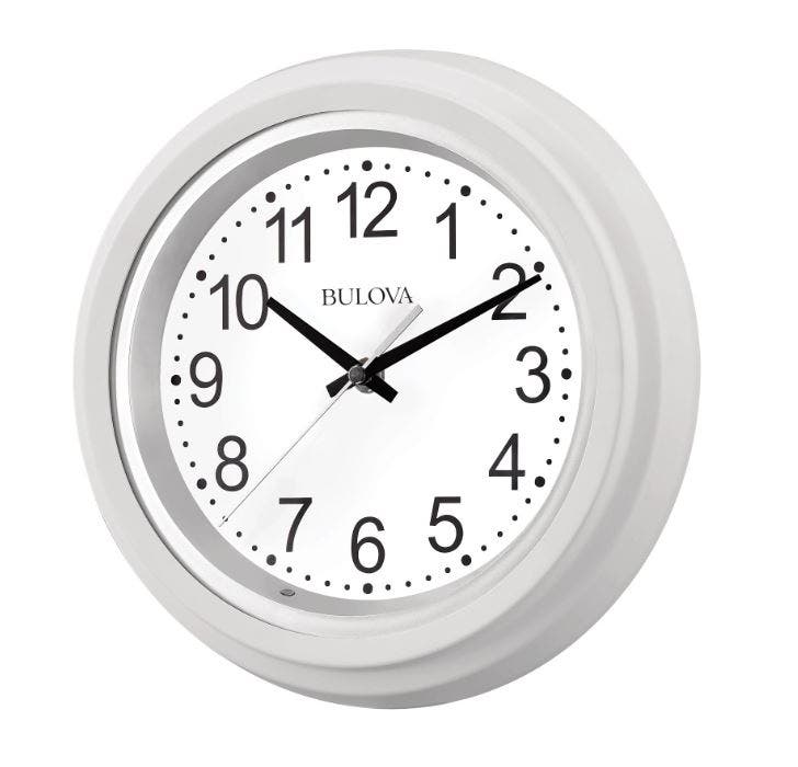 Bulova Clocks Night Vision 10" Diameter Quartz Clock | Nordstrom