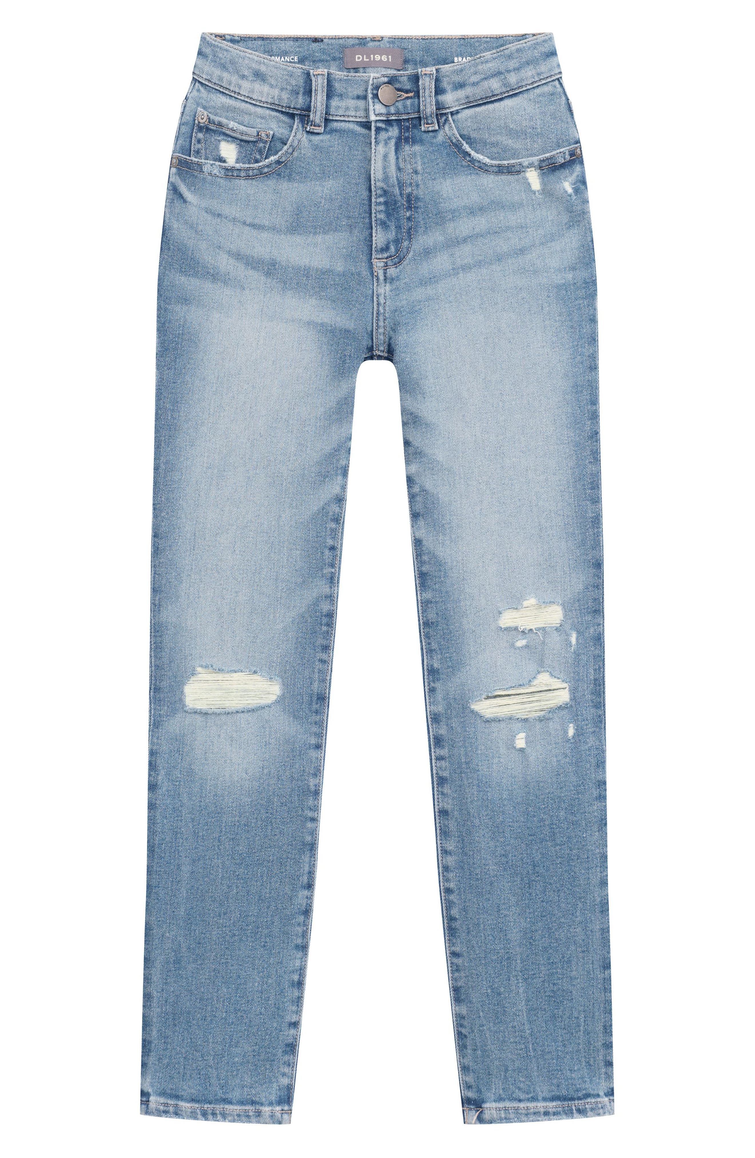 DL1961 Kids' Brady Ripped Slim Fit Jeans | Nordstromrack