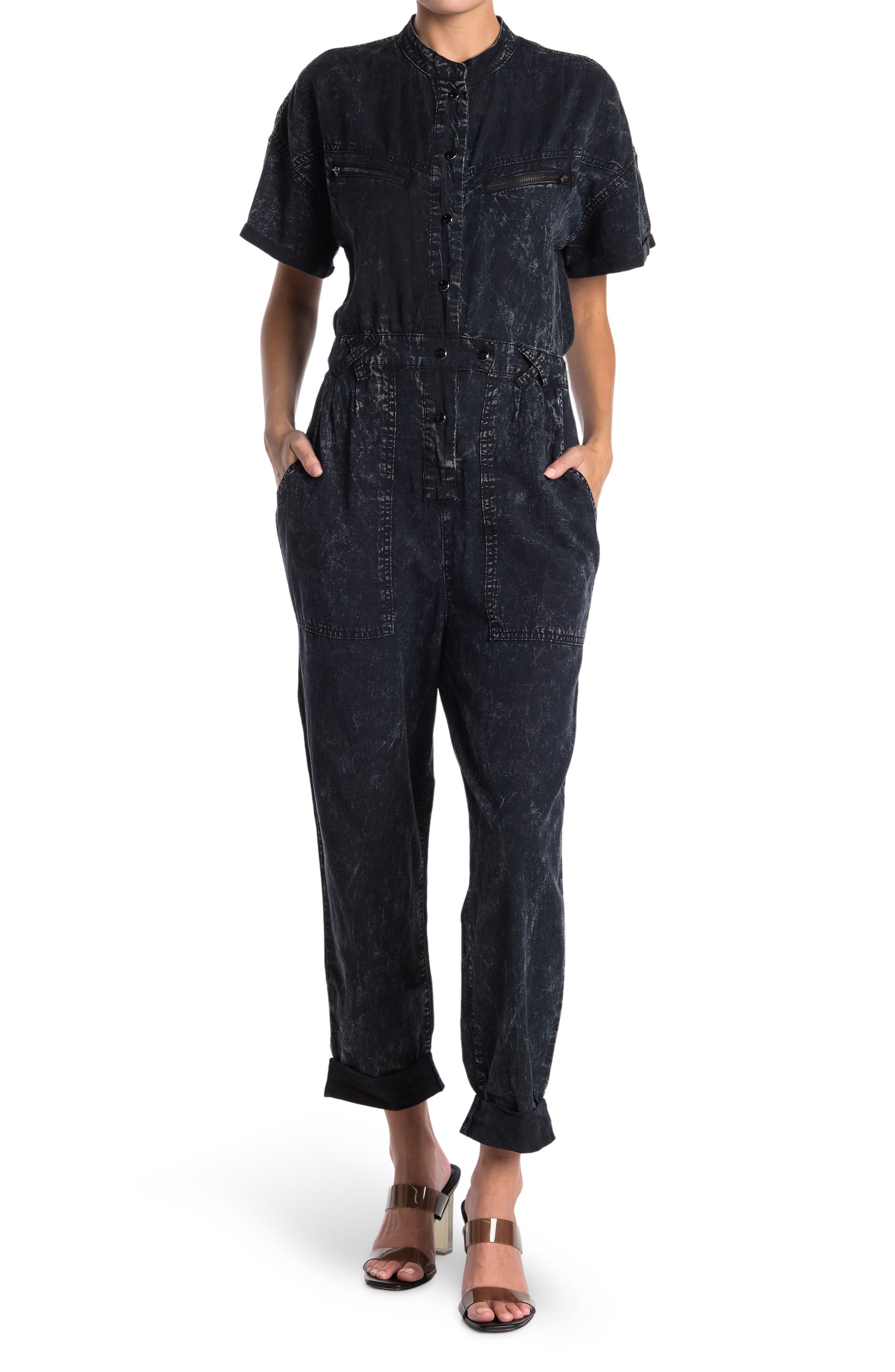 BLANKNYC Snap Button Romper | Nordstromrack