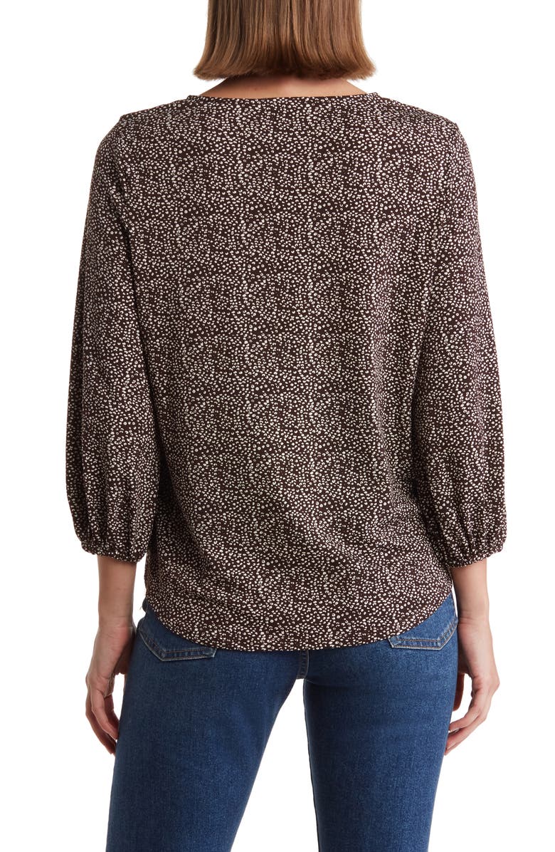 Adrianna Papell V-Neck Balloon Sleeve Top | Nordstromrack