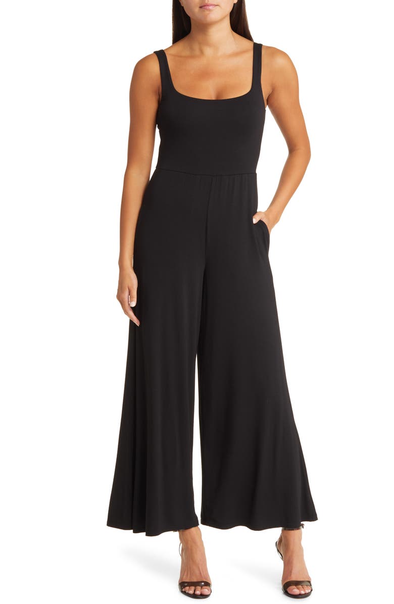 Steve Madden Amy Square Neck Wide Leg Jumpsuit | Nordstromrack