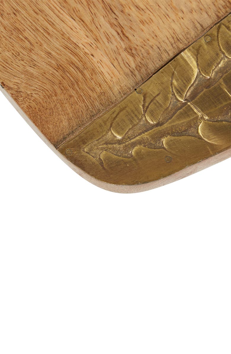 SONOMA SAGE HOME Brown Wood Glam Cutting Board | Nordstromrack