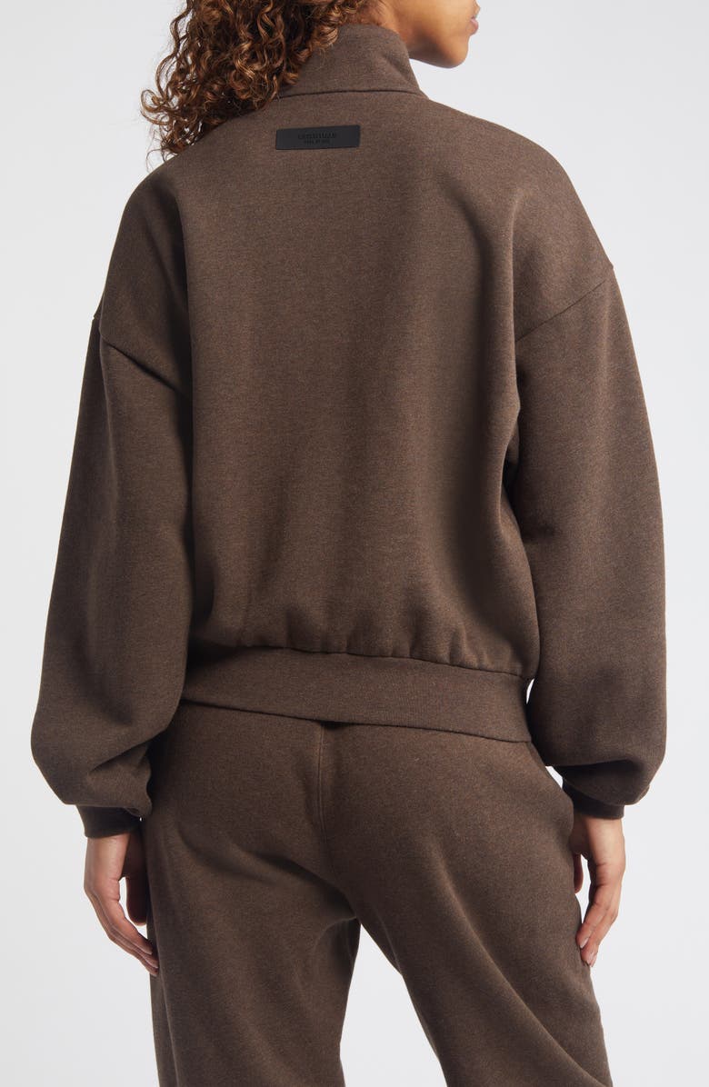 Fear of God Essentials Cotton Blend Zip-Up Jacket | Nordstromrack