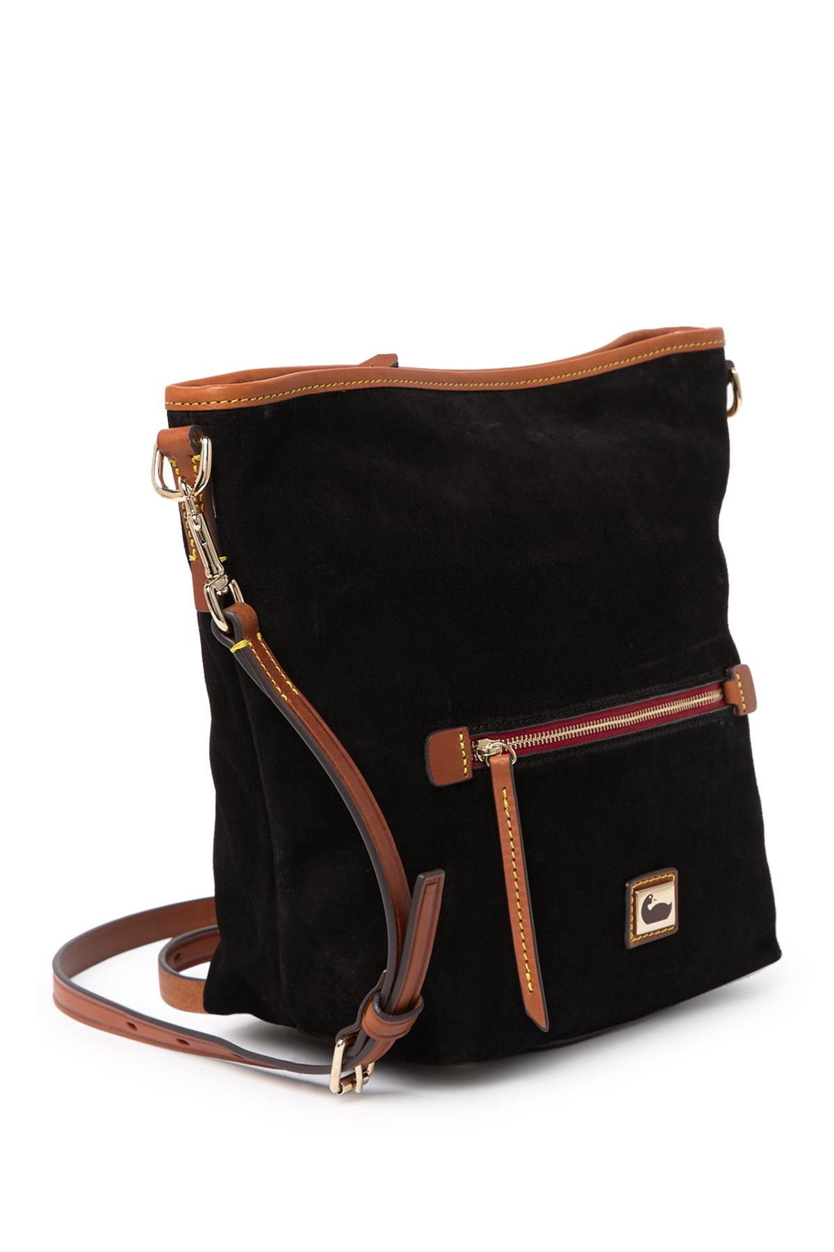 Dooney & Bourke Small Suede Hobo Crossbody Bag | Nordstromrack