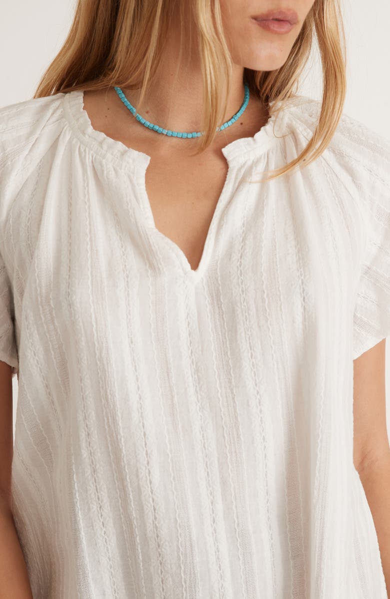 Marine Layer Lana Textured V-Neck Top | Nordstromrack