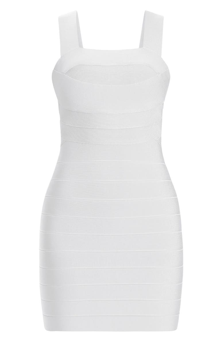 Herve Leger Square Neck Bandage Minidress | Nordstromrack