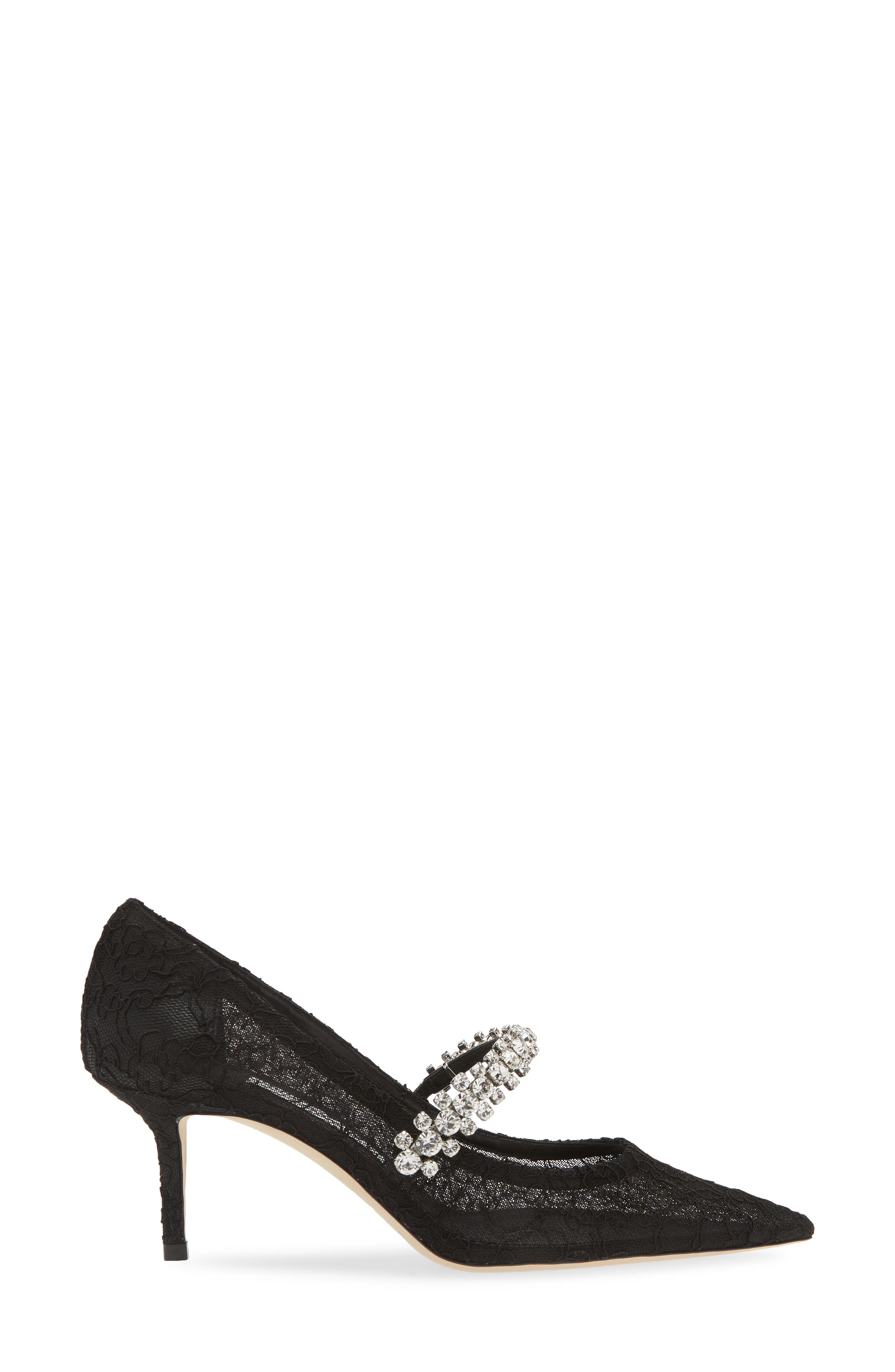 Jimmy Choo Bing Crystal Embellished Pointed Toe Mary Jane Pump (Women ...