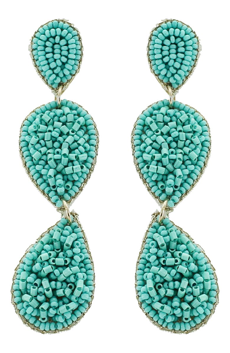 Panacea Seed Bead Teardrop Earrings | Nordstromrack