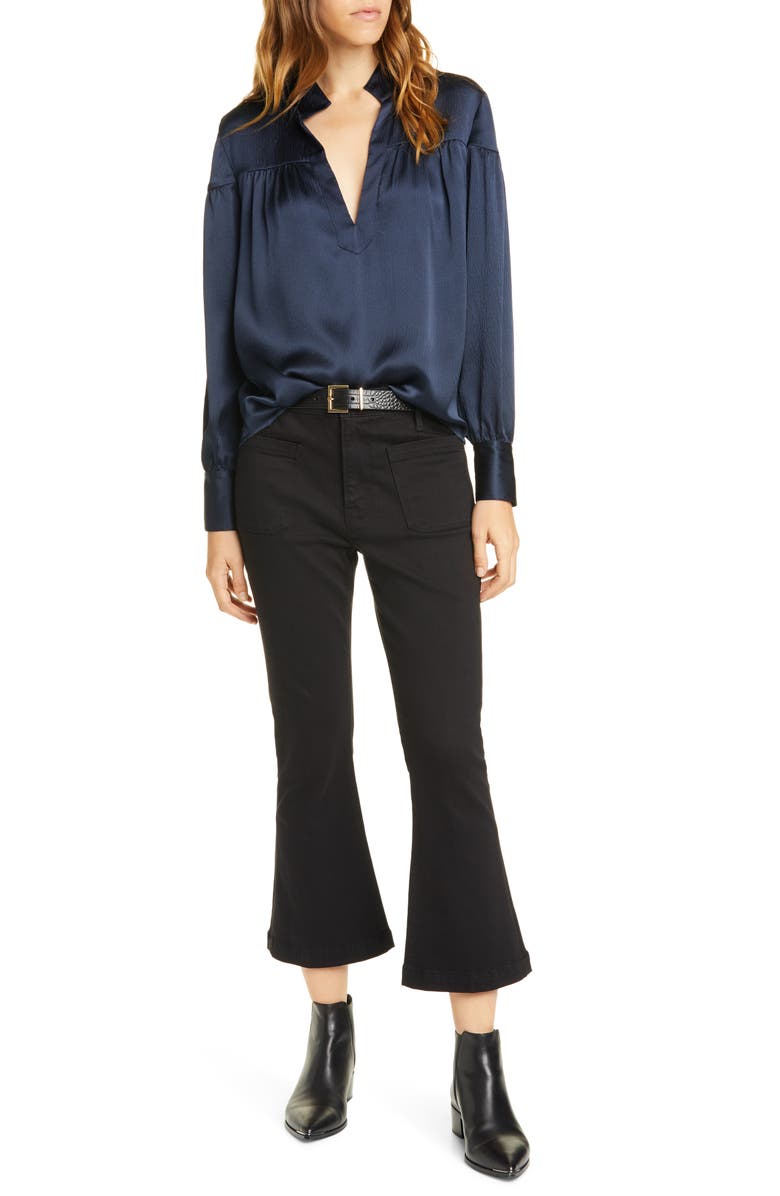 FRAME Textured Leather Belt | Nordstromrack