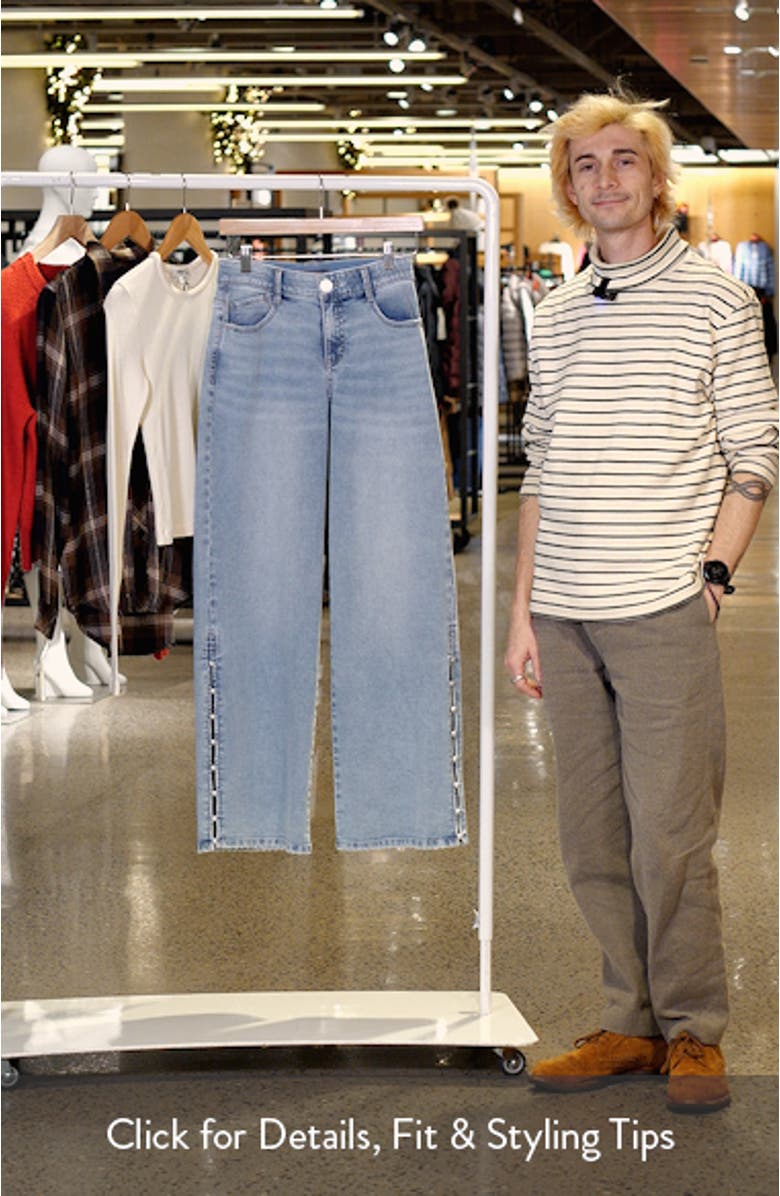 Wit & Wisdom Sam 'Ab'Solution High Waist Wide Leg Jeans | Nordstrom