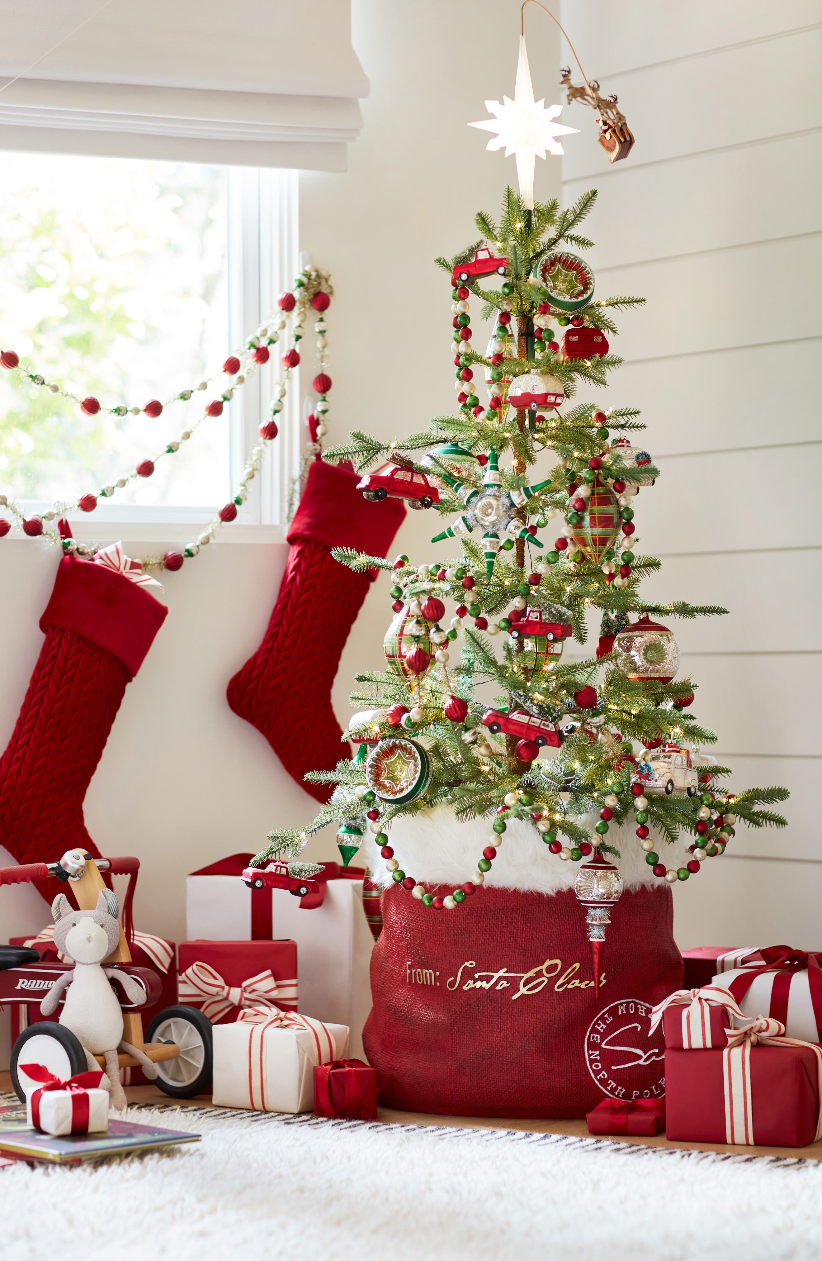 Balsam Hill Alpine Balsam Fir Pre-Lit Artificial Tree | Nordstrom