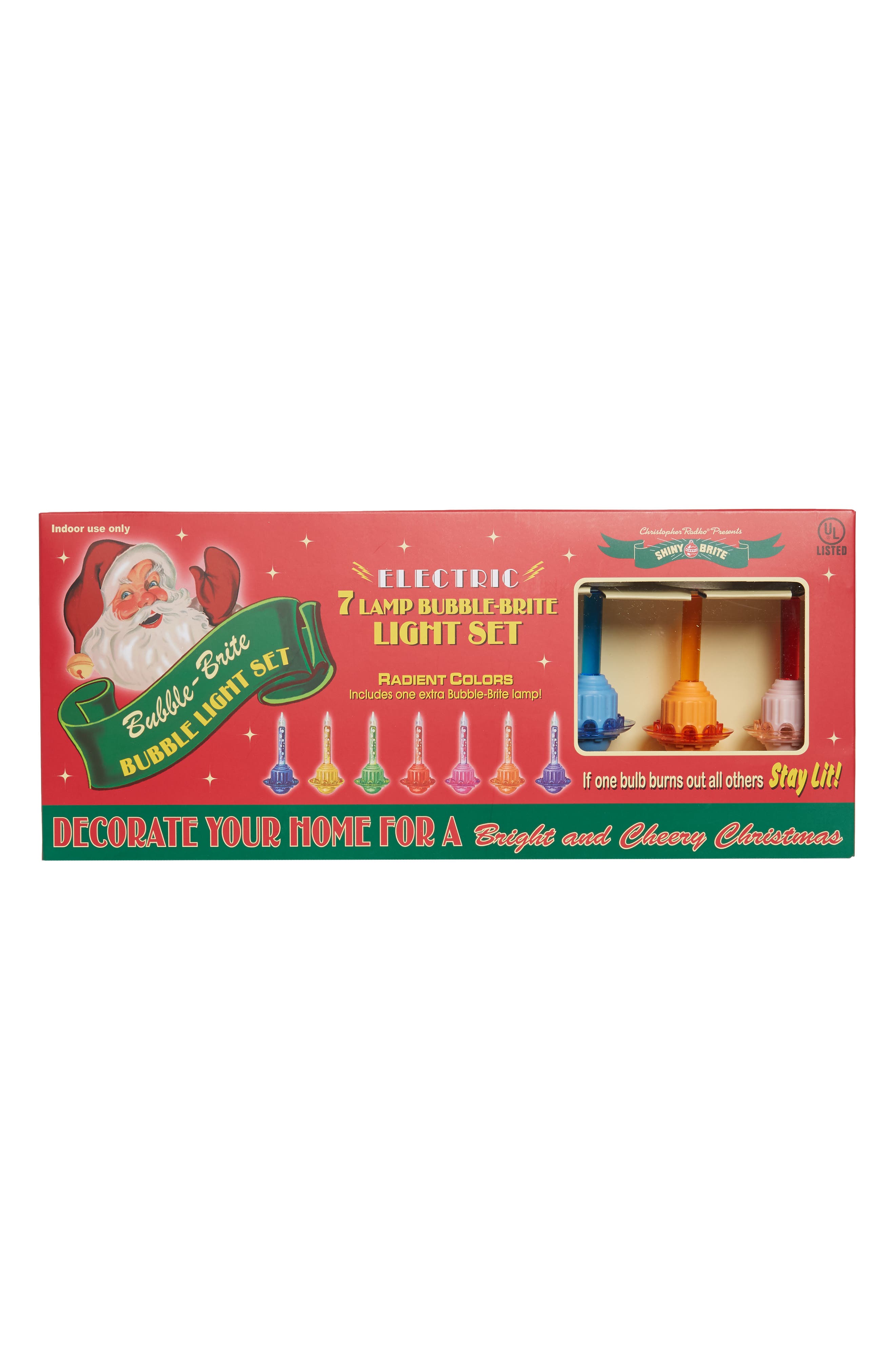 Christopher Radko Holiday Splendor 7-Count Bubble Lights | Nordstrom