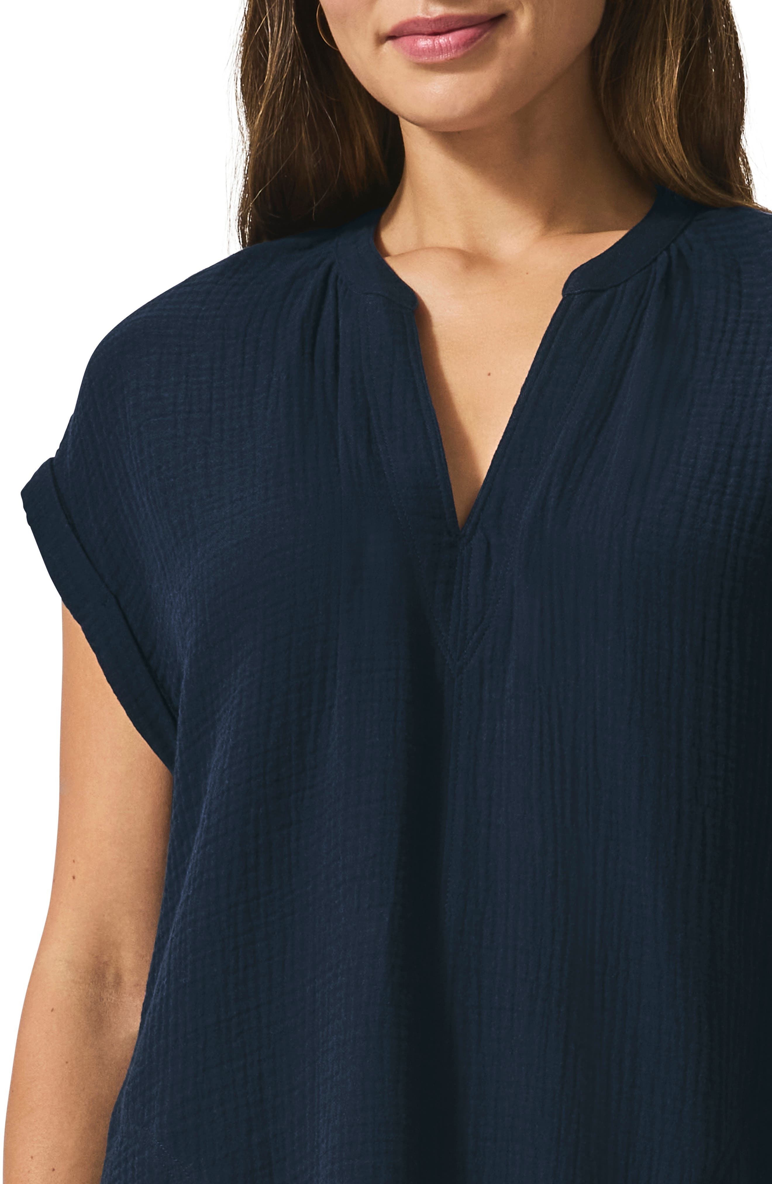 Splendid Adele Cotton Gauze Minidress | Nordstromrack
