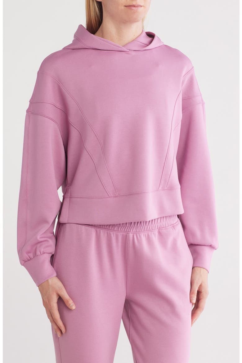 New Flow Scuba Knit Crop Hoodie (Women) | Nordstromrack