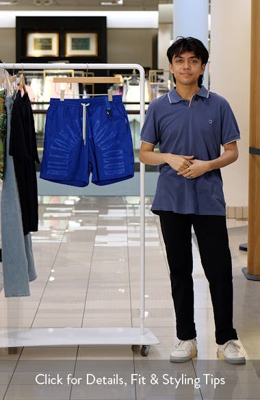 Billionaire Boys Club BB Sunrise Drawstring Nylon Shorts | Nordstromrack