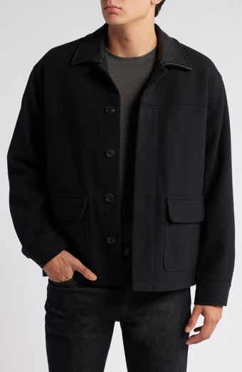 Versace Windowpane Check Wool Blend Coat | Nordstrom Versace Windowpane Check Wool Blend Coat | Nordstrom