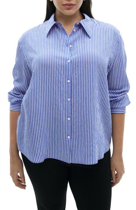 Women's Blue Striped Tops | Nordstrom