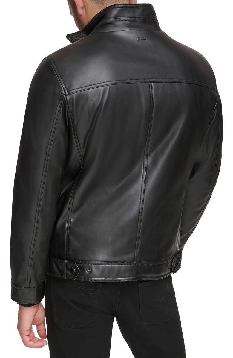 Calvin Klein Faux Leather Hipster Jacket | Nordstromrack