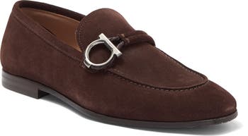 FERRAGAMO America Suede Loafer (Men) | Nordstromrack