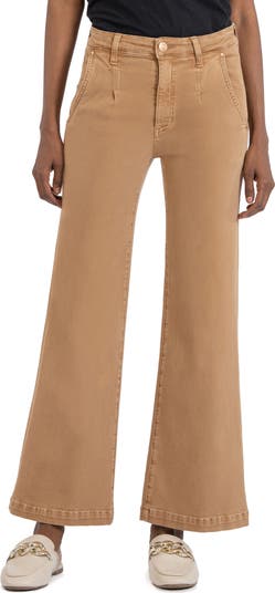 KUT from the Kloth Meg High Waist Slash Ankle Wide Leg Jeans | Nordstromrack