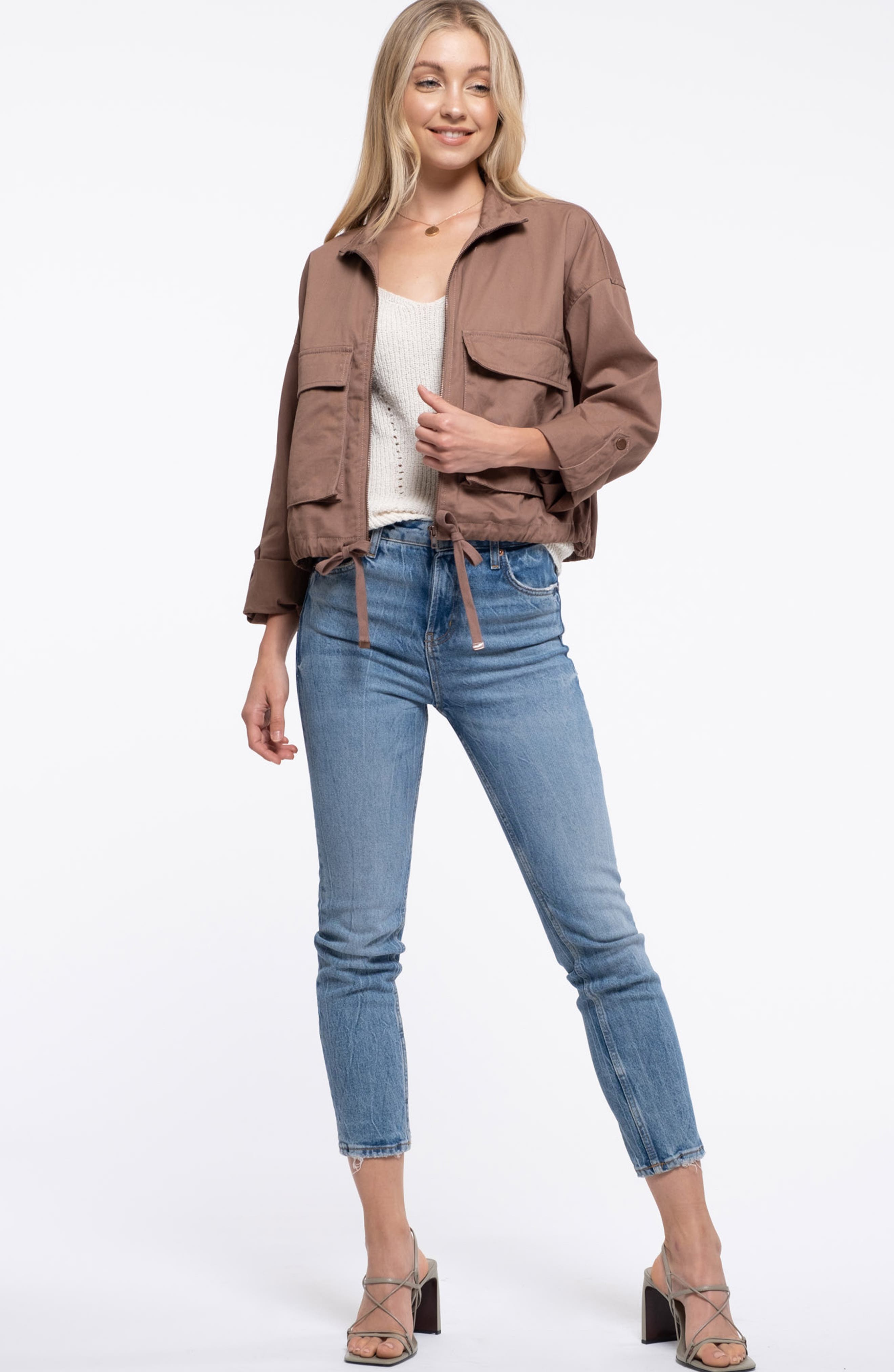 Blu Pepper Oversized Utility Jacket | Nordstromrack