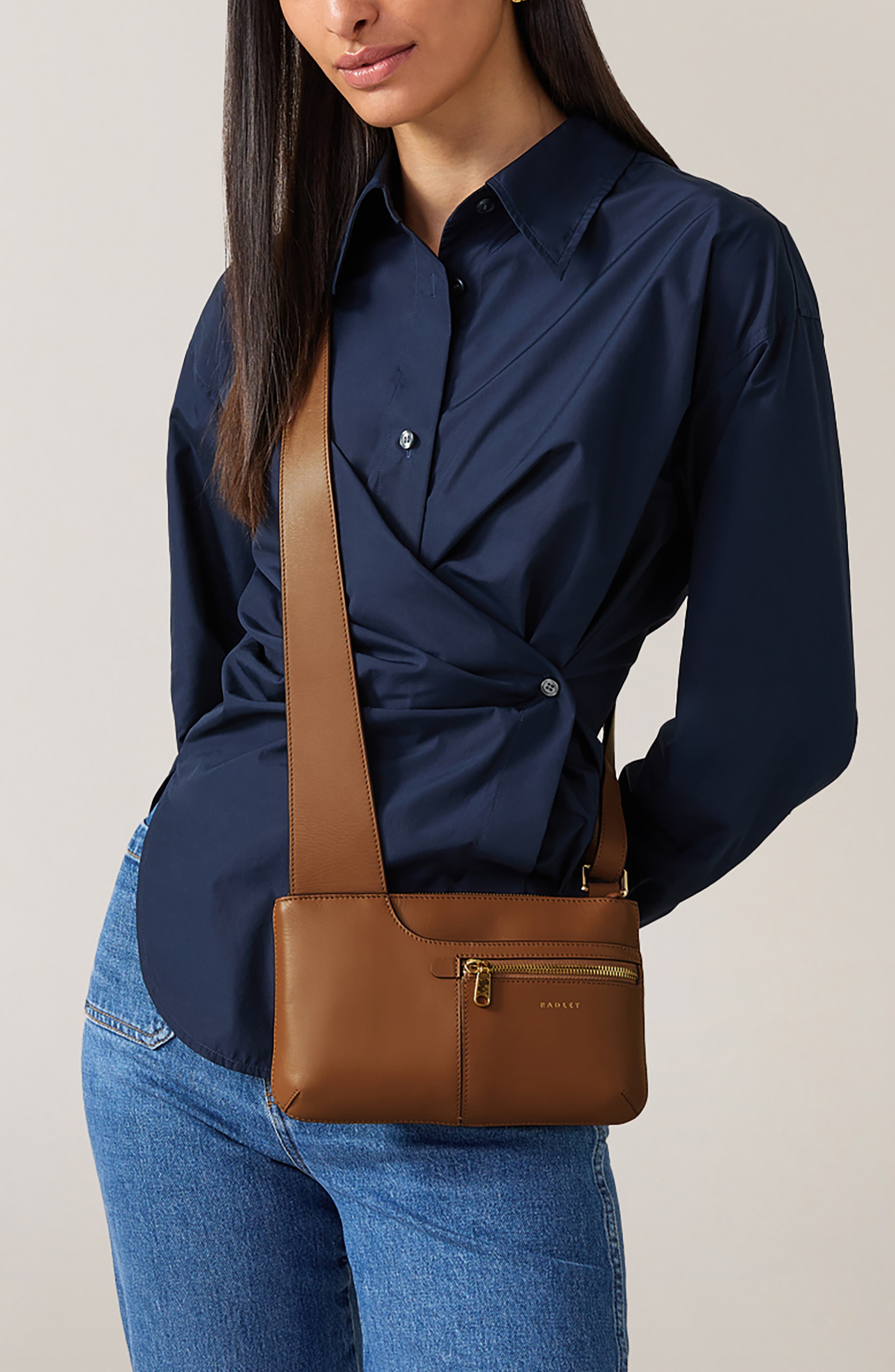 Radley Pocket Icon Mini Zip Top Crossbody Bag | Nordstromrack