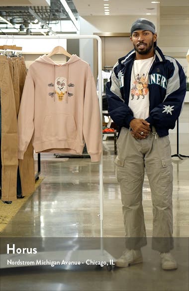 ICECREAM Croissant Embroidered Hoodie | Nordstromrack