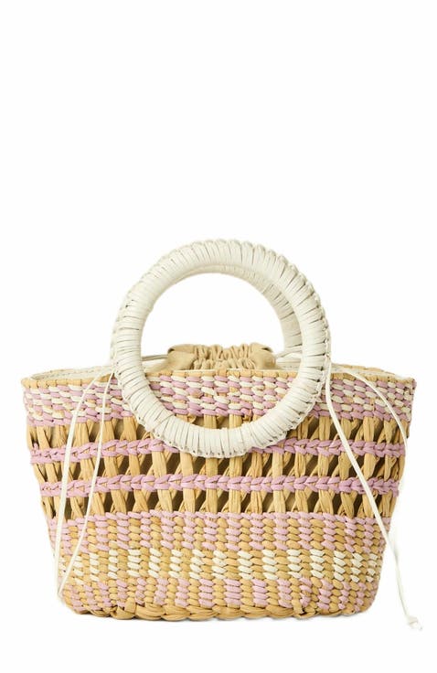 Women's White Straw Bags | Nordstrom