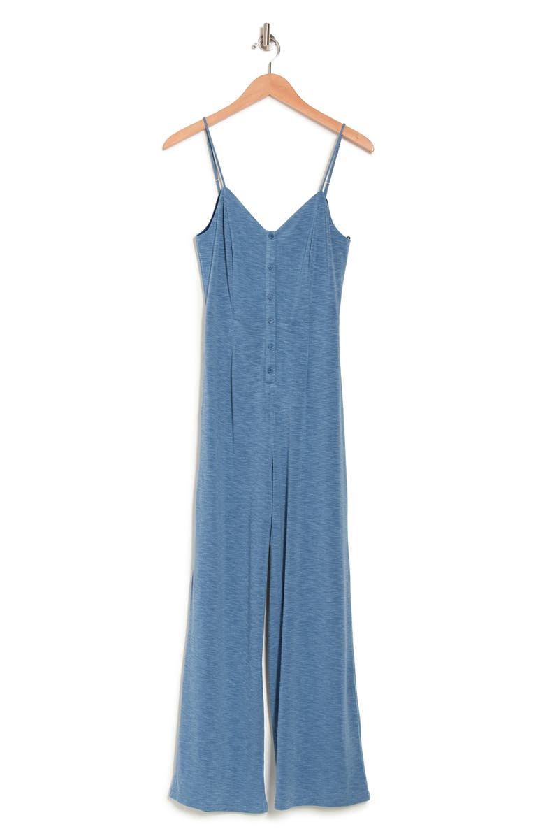 19 Cooper Button Front Sleeveless Knit Jumpsuit | Nordstromrack