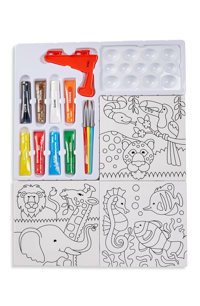 Melissa & Doug Canvas Painting Set - Animals | Nordstromrack