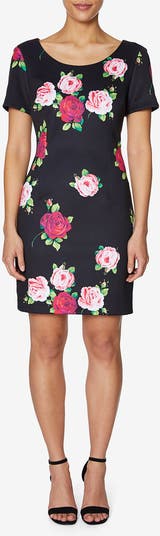 Betsey Johnson Floating Roses Scuba Dress | Nordstromrack
