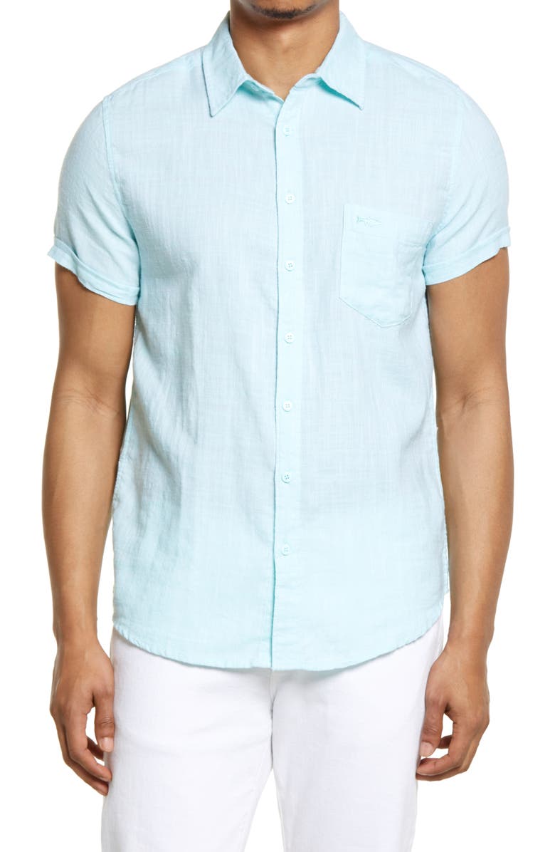 Vintage Summer Short Sleeve Cotton Button-Up Shirt | Nordstromrack