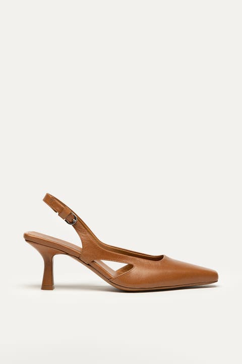 Women's Brown Slingback Heels | Nordstrom