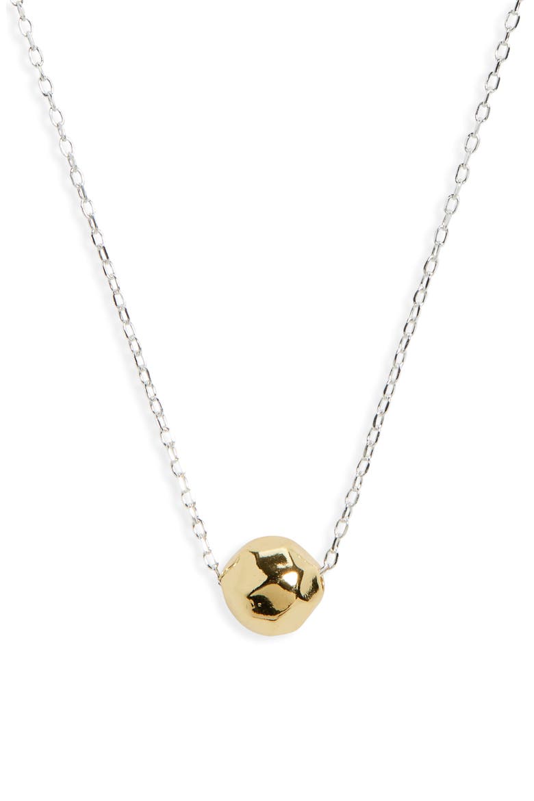 Two-Tone Ball Pendant Necklace (Women) | Nordstromrack