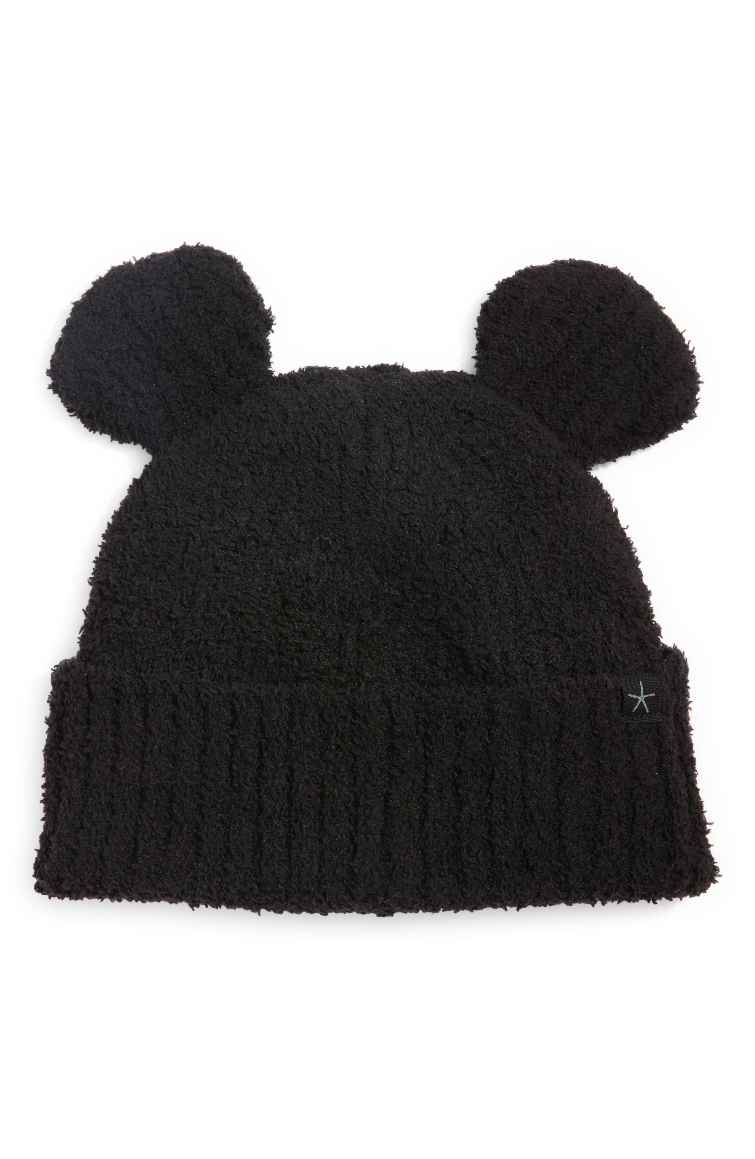 Barefoot Dreams® x Disney CozyChic™ Mickey Mouse Ears Beanie | Nordstrom
