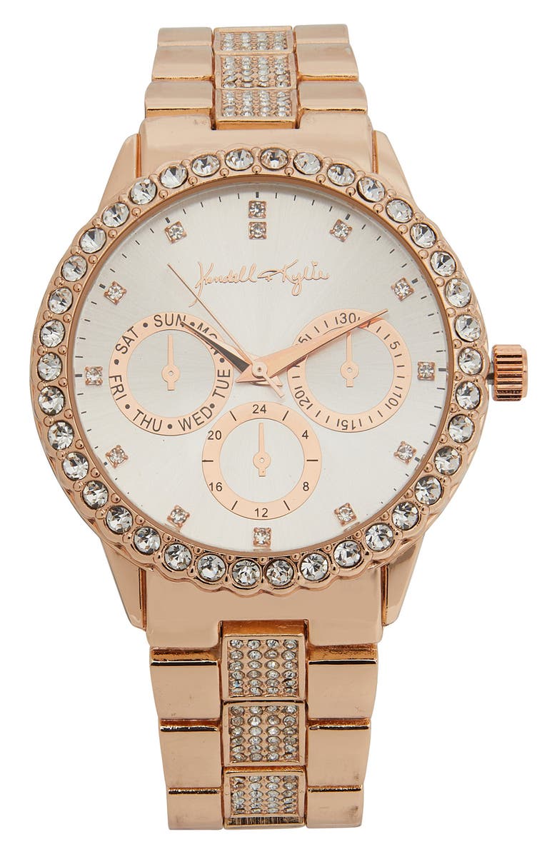 KENDALL + KYLIE Women's Kendall + Kylie Holiday Rose Gold-Tone ...