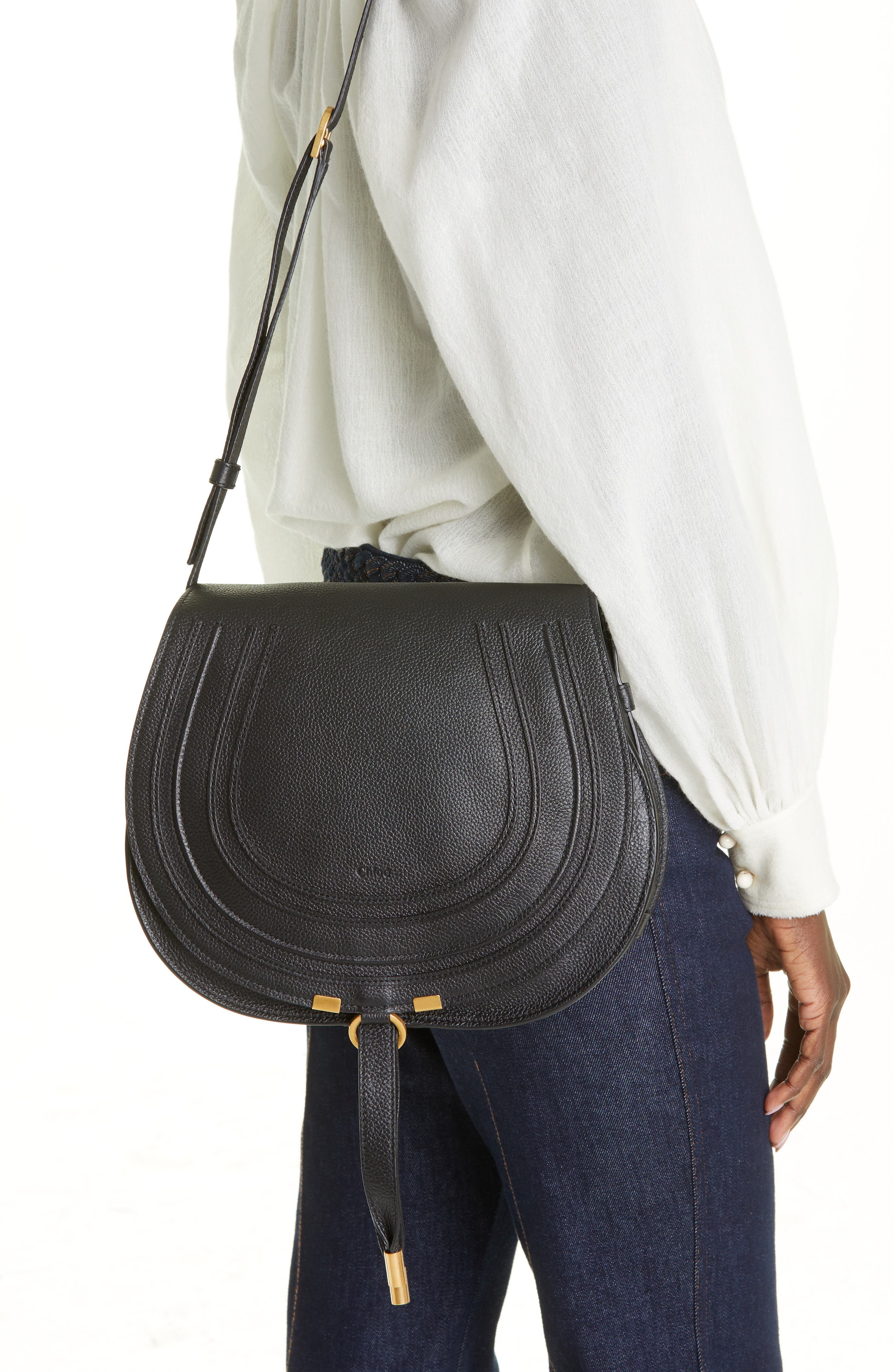 Chloé Medium Marcie Leather Crossbody Bag | Nordstrom