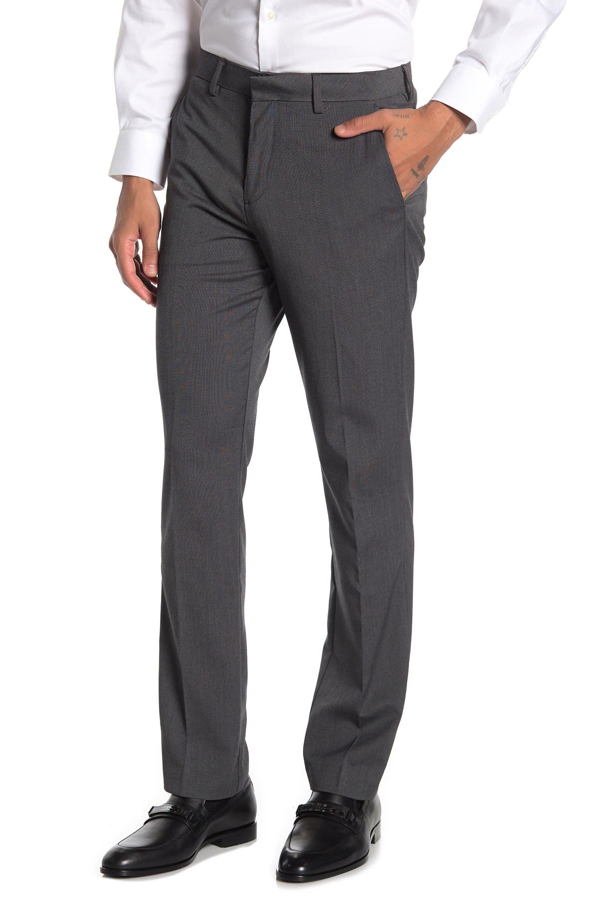 English Laundry Geo Print Flat Front Suit Separates Pants - 30-32 ...