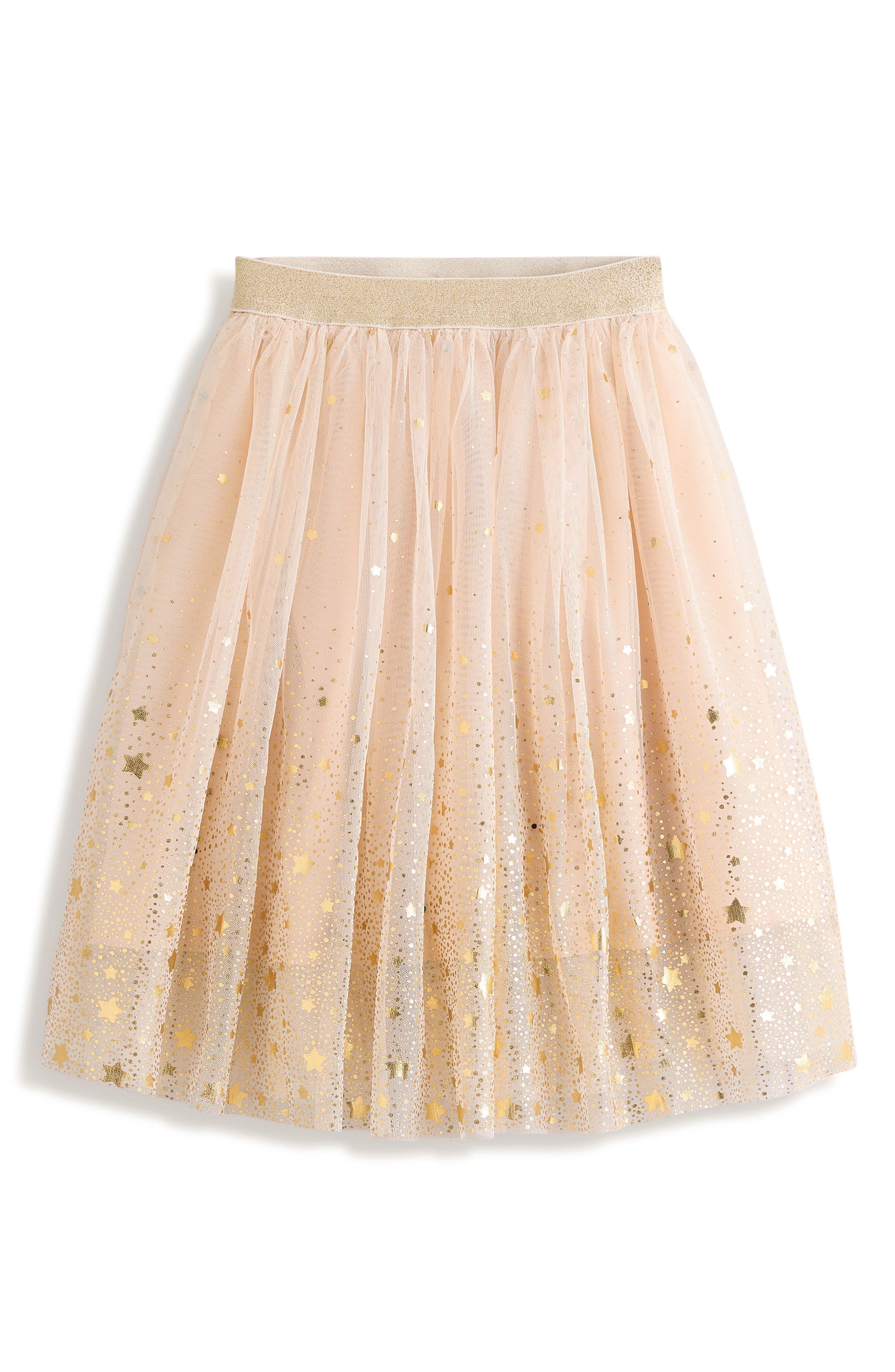 Mini Boden Kids' Metallic Ombré Pleated Skirt | Nordstromrack