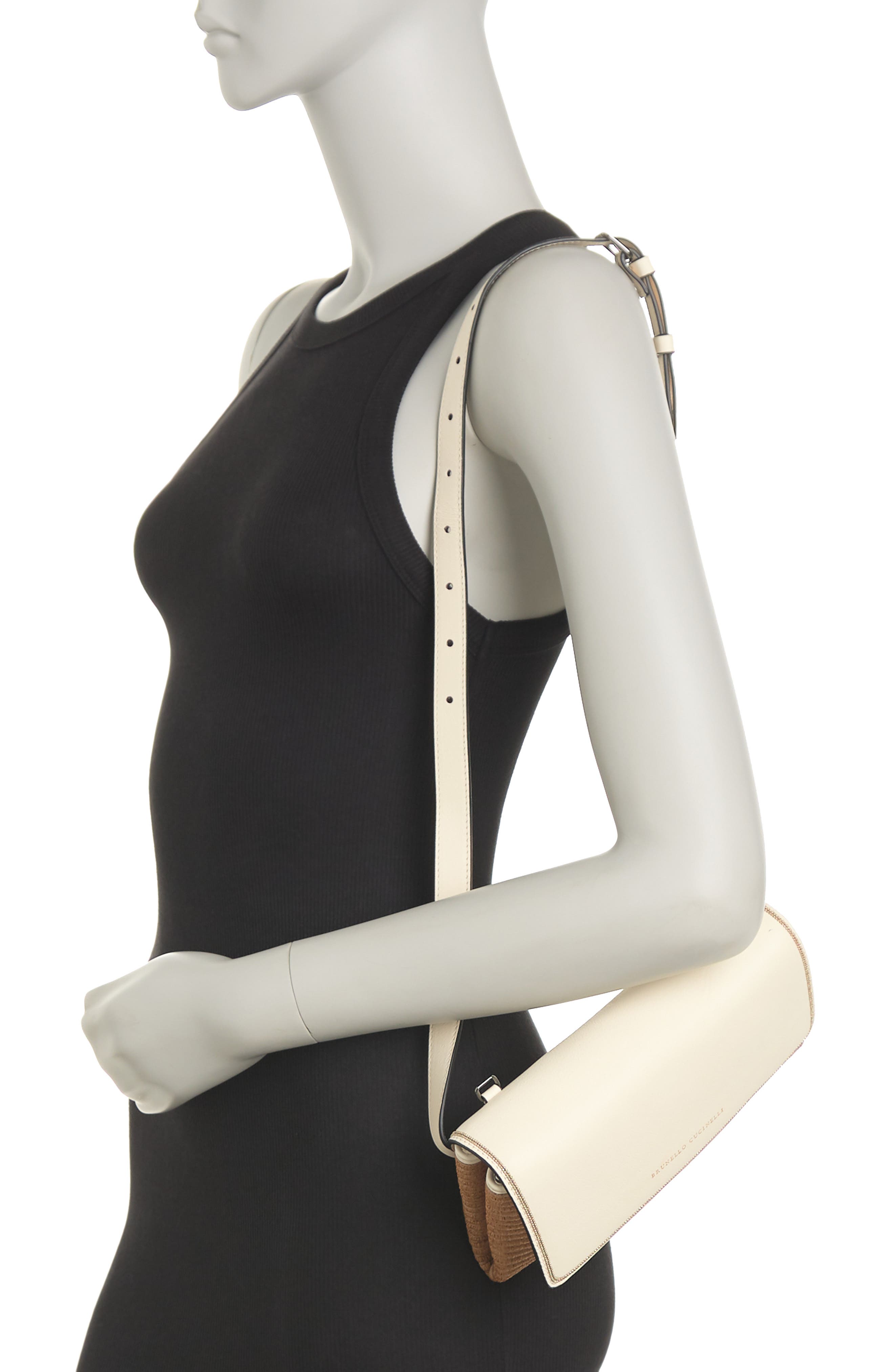 Brunello Cucinelli Two-Tone Slim Belt Bag | Nordstromrack