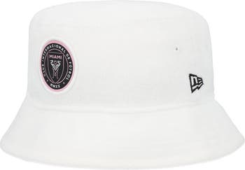 New Era Men's New Era White Inter Miami CF Logo Bucket Hat | Nordstrom