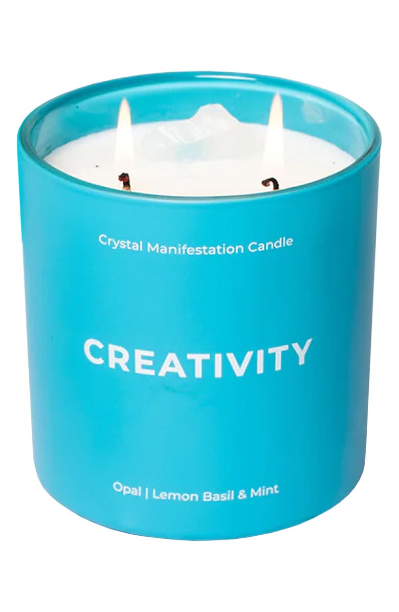 Jill and Ally Creativity Opal Crystal Intention Candle | Nordstromrack