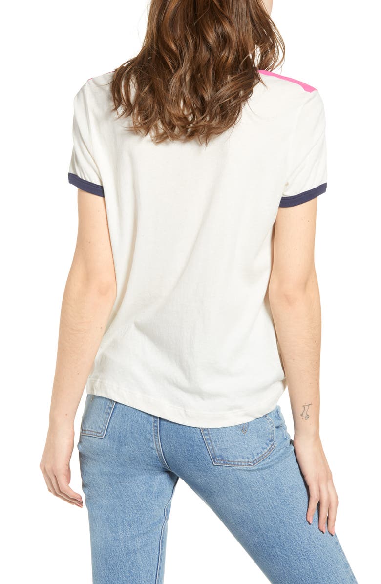 Wildfox Passion Chevron Johnny Ringer Tee | Nordstrom