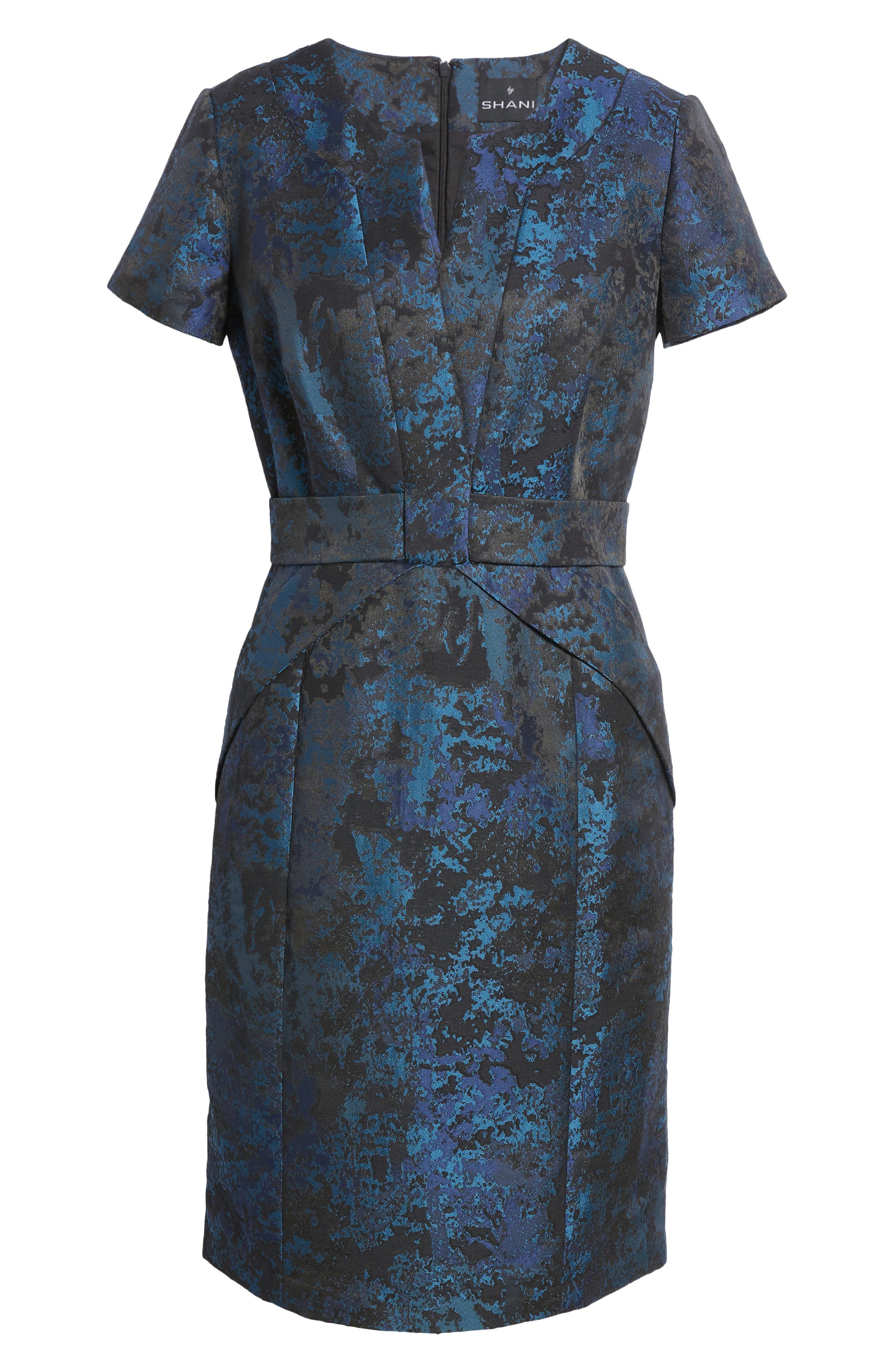 Shani Jacquard Bow Sheath Cocktail Dress | Nordstrom