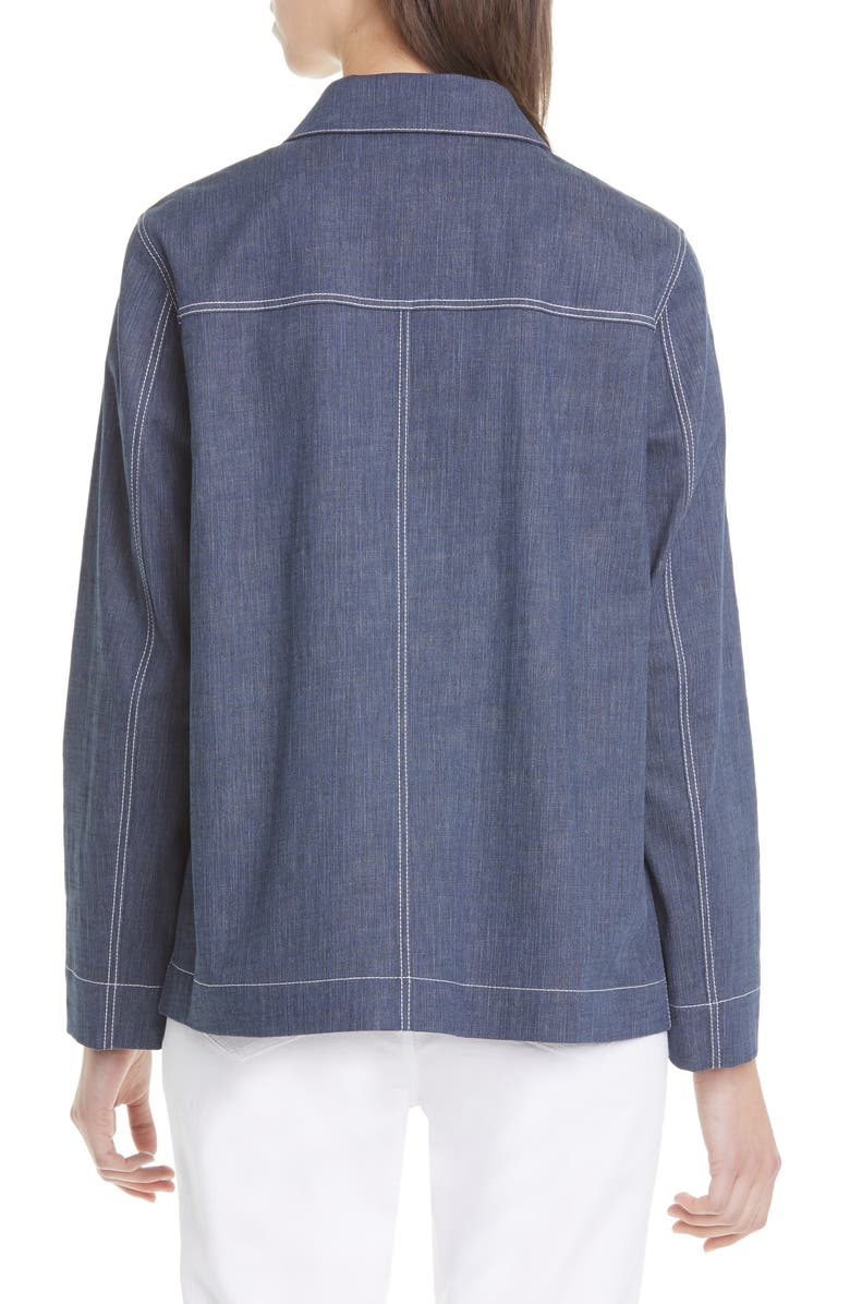 Lafayette 148 New York Wellesley Chore Jacket | Nordstrom
