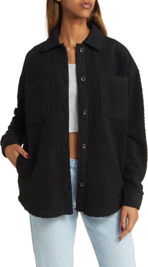Thread & Supply High Pile Fleece Shacket | Nordstromrack