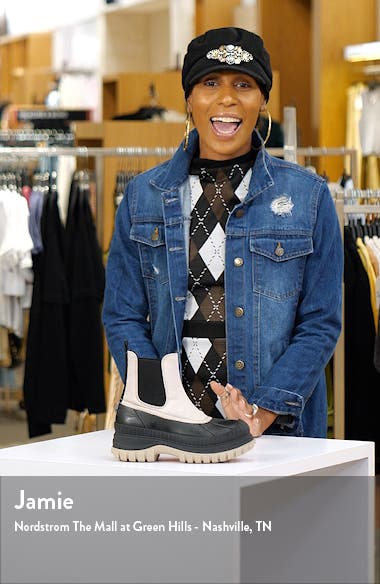 Ganni Outdoor Water Repellent Chelsea Duck Boot (Women) | Nordstrom