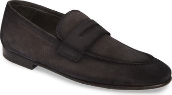 TO BOOT NEW YORK Enzo Apron Toe Penny Loafer (Men) | Nordstromrack